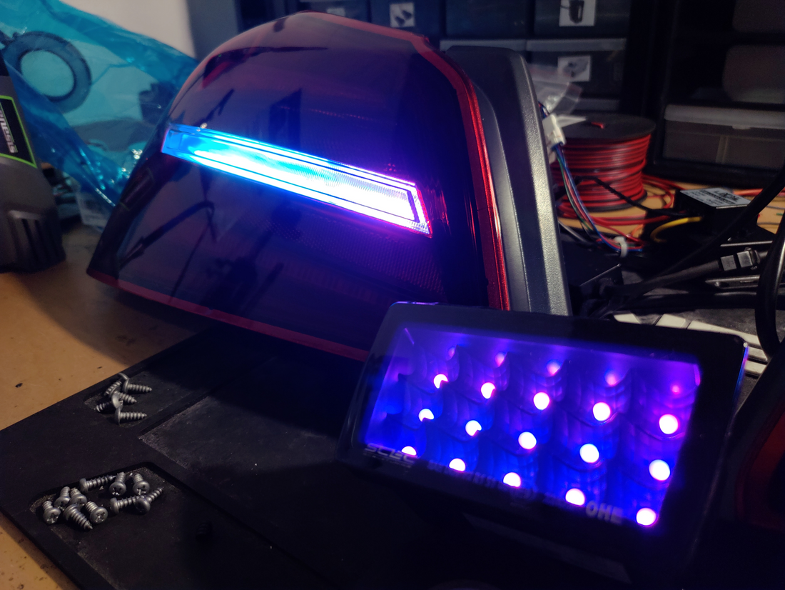 Universal Flow Series RGBW F1 Style 4th Brake Light Module – Foxbeam ...